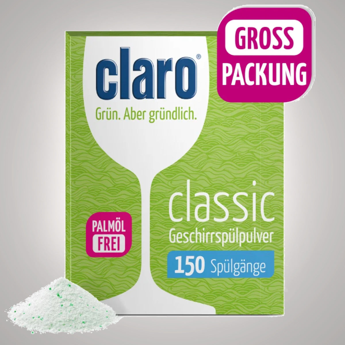Claro Classic Geschirrspülpulver 2,7 kg – HyGuide